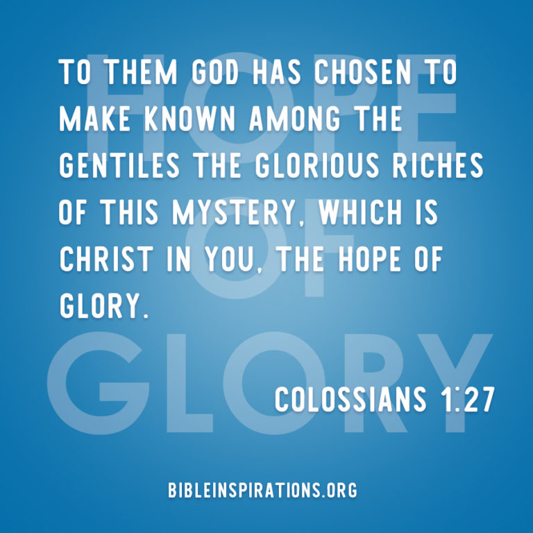 glory – Bible Inspirations